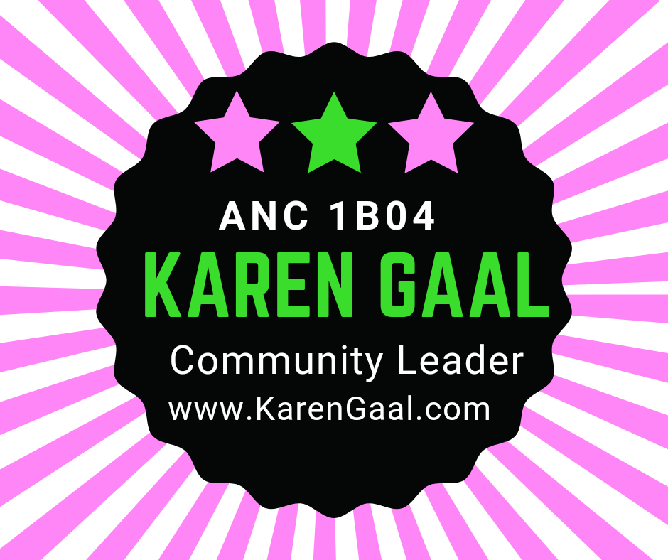 Advisory Leadership in the Third District and ANC 1B – Karen Gaal 3D ...